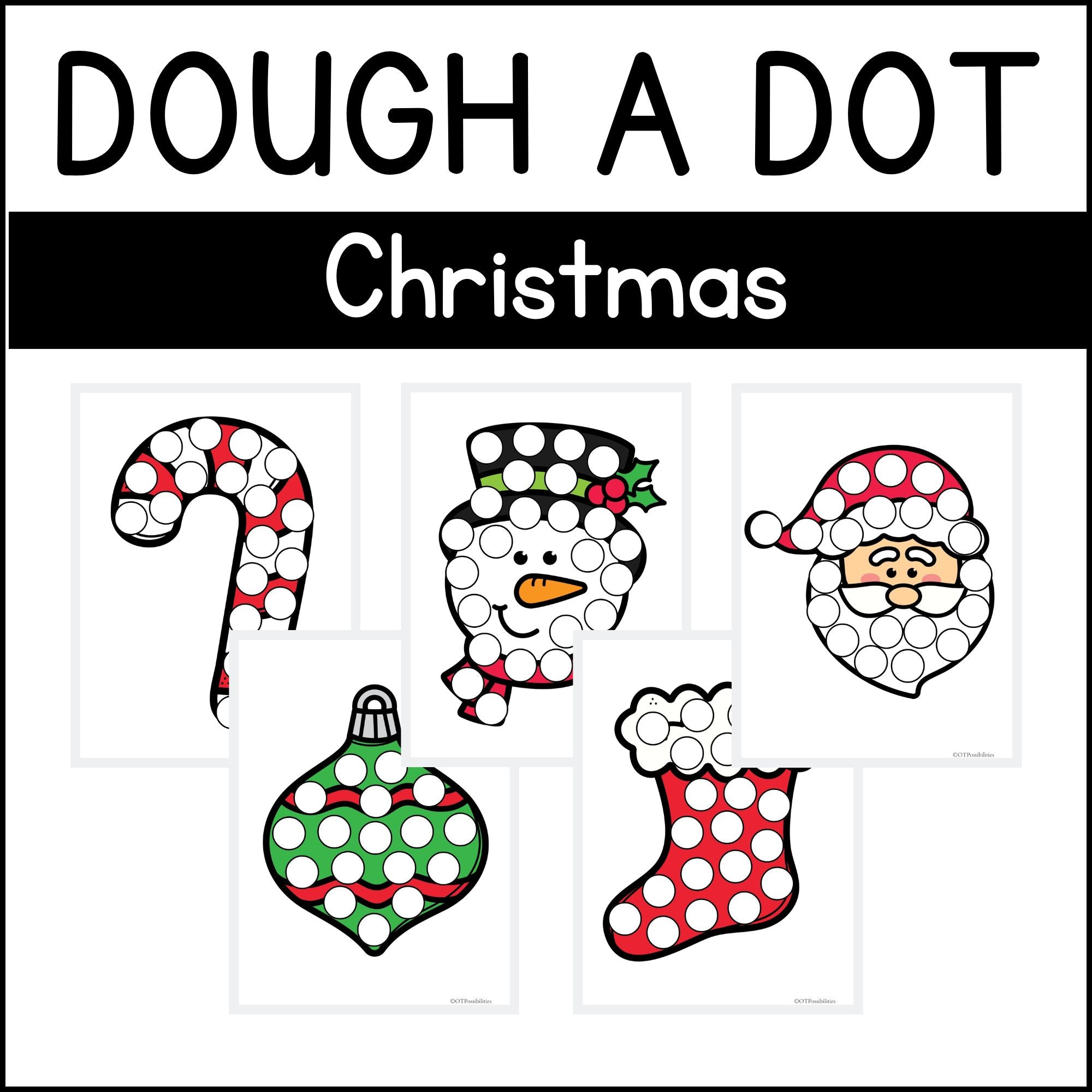 Christmas Activities Occupational Therapy Fine Motor Skills Preschool ...